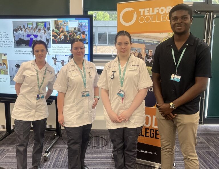 Employers learn about new T-Level placement opportunities – Telford College